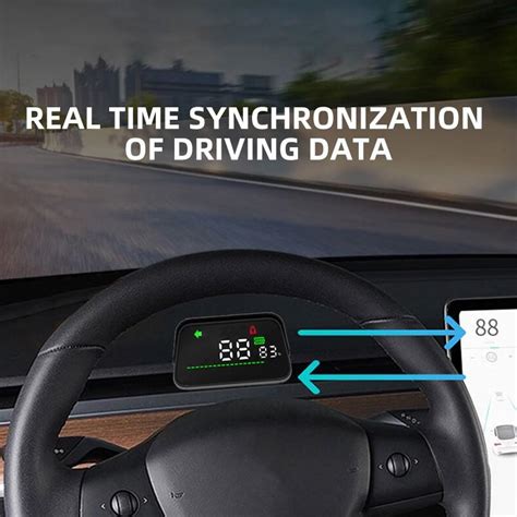 Compteur de vitesse HUD pour voiture affichage tête haute alarme