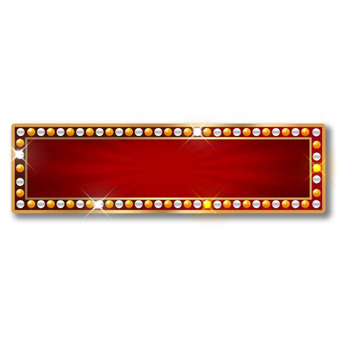 Rectangle Retro Lightbox Billboard Vintage Frame Free Sinage Board