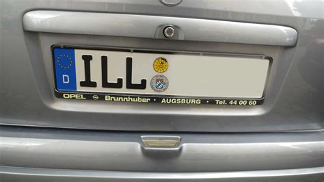 Wofür steht das Auto Kennzeichen ILL Autokennzeichen Info