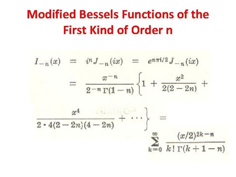 bessels equation and bessel functions the differential equation