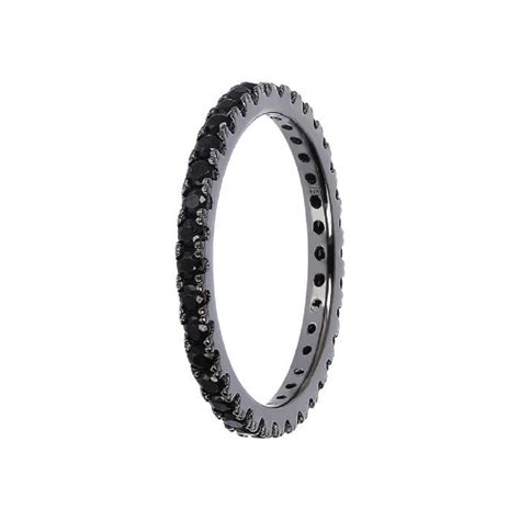 Anello Eternity In Argento Oro Co Luxury Zone