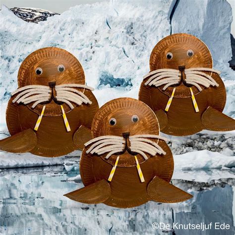 De Knutseljuf Ede On Instagram Paperplates Walrus Wel Eens Een