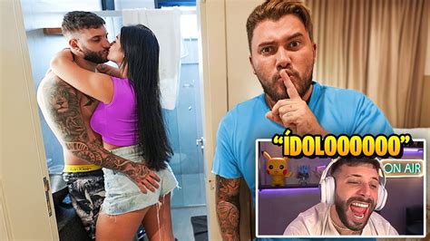 O Jo O Caetano Flagrou O Taspio E A Sthefany Se Beijando Enem Youtube
