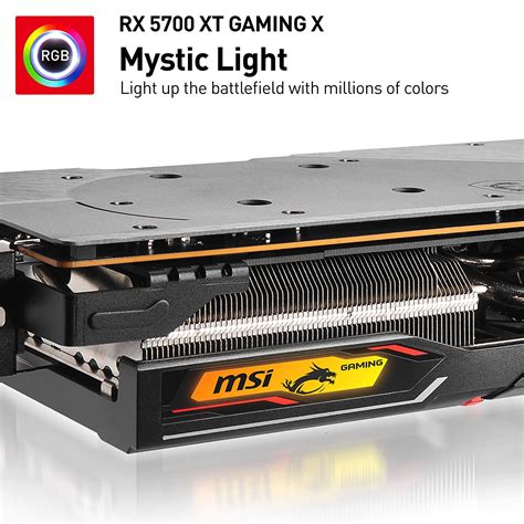 MSI Radeon RX 5700 XT Gaming X 8GB GDDR6 Gaming Graphic Card Open Box