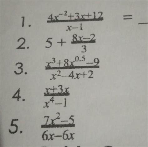 write r if the expression is rational algebraic expression and n if not if it is not a rational