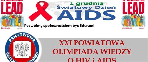 XXI Powiatowa Olimpiada Wiedzy O HIV I AIDS Powiatowa Stacja