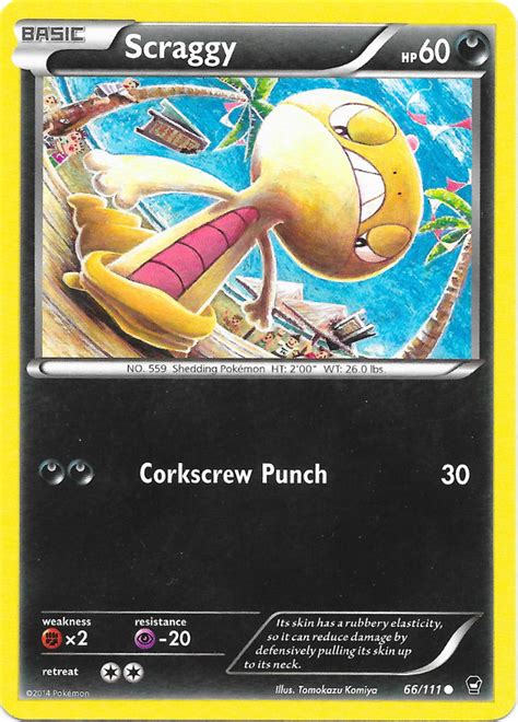 Scraggy Furious Fists 66 Bulbapedia the community driven Pokémon