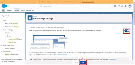 salesforce dynamic forms how to enable dynamic forms in salesforce