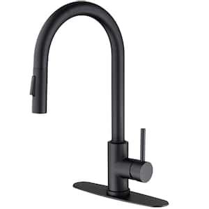 Peerless Xander Single Handle Pull Down Sprayer Kitchen Faucet In Matte
