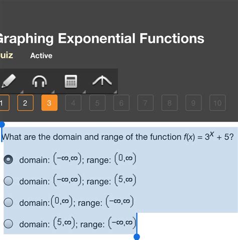 what are the domain and range of the function f x 3x 5