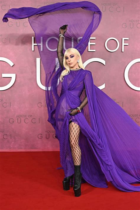 Lady Gaga Kicks Off Her House Of Gucci Press Tour With Some Incredible Sleeves Vogue