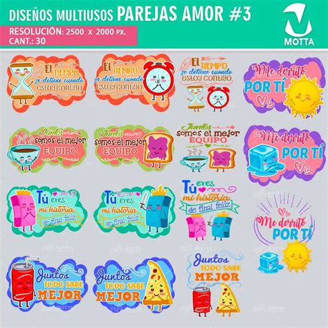 Dise Os Para Estampado Multiuso Parejas Amor