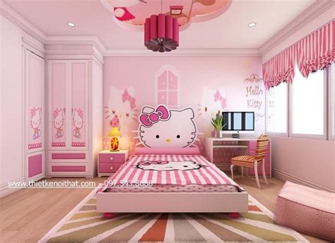 Top 50 mẫu phòng ngủ màu hồng cho bé gái đẹp nhất