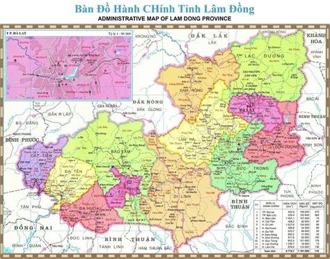 Hướng dẫn bản đồ tỉnh lâm đồng đầy đủ nhất