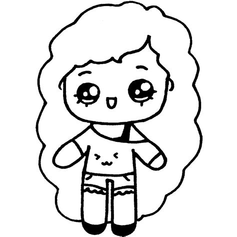 Imagen De Dibujando Con Vani En Dibujos Para Colorear Kawaii Anime