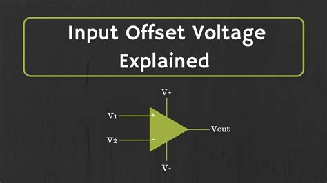 How To Calculate Output Offset Voltage