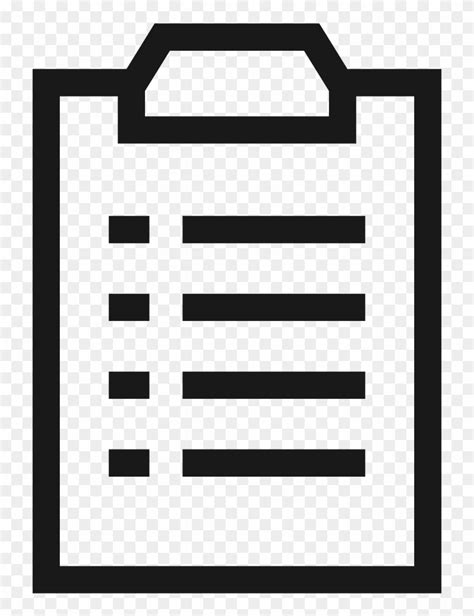 Checklist Clipart Png Gallery