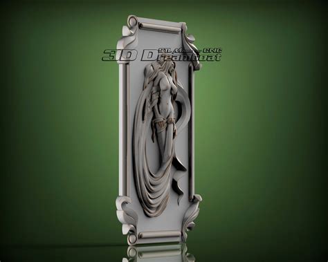 Naked Women D Stl Model For Cnc Router Artcam Vetric Etsy