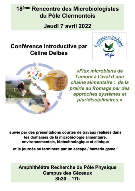 Université Clermont Auvergne on Twitter Le 7 avril prochain aura lieu