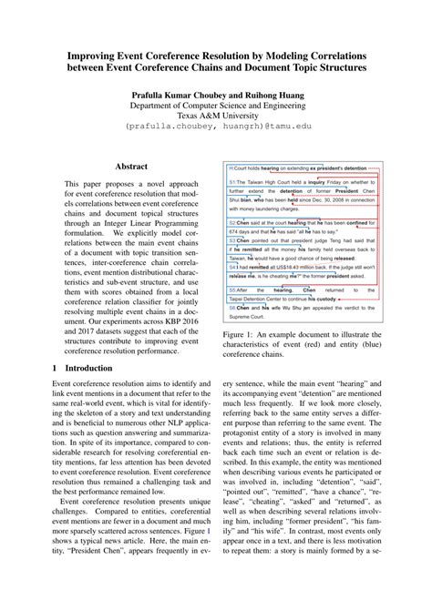 pdf improving event coreference resolution by modeling correlations between event coreference