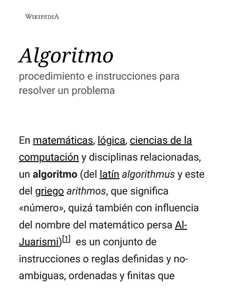 Algoritmo Wikipedia La Enciclopedia Libre Principios De Algoritmos