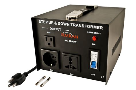 Simran AC 1000 Voltage Power Converter Step Up Down Transformer 110V