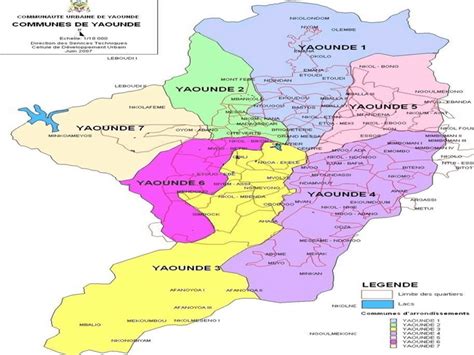 Origines des noms des quartiers de Yaoundé