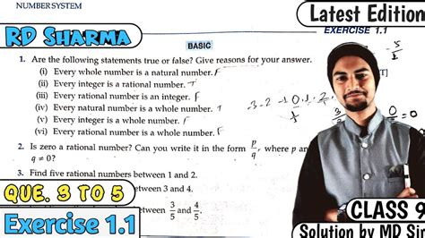Rd Sharma Class Solutions Ex Q To Q Chapter Number System