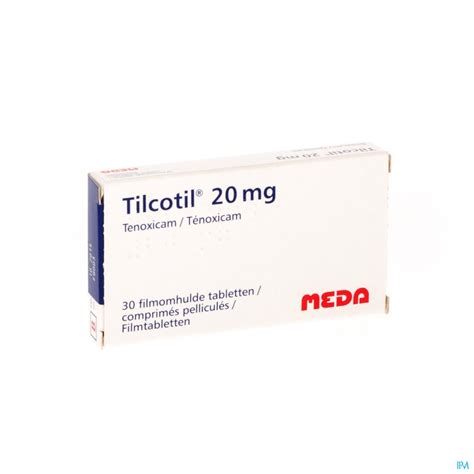 Tilcotil Comp Sec 30 X 20mg Brielfarma