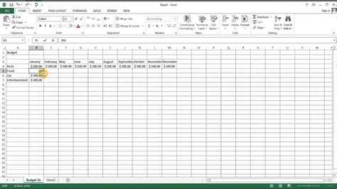 how to create worksheet in excel