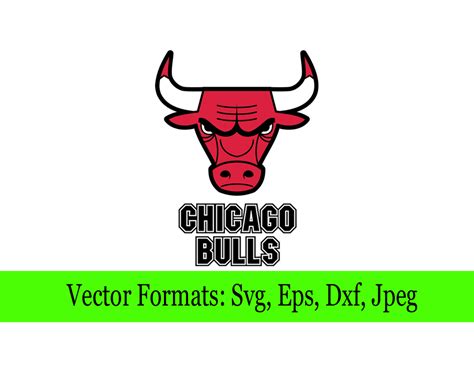 Chicago Bulls Svg Svg File For Cricut Layered Svg Clipart Cut File