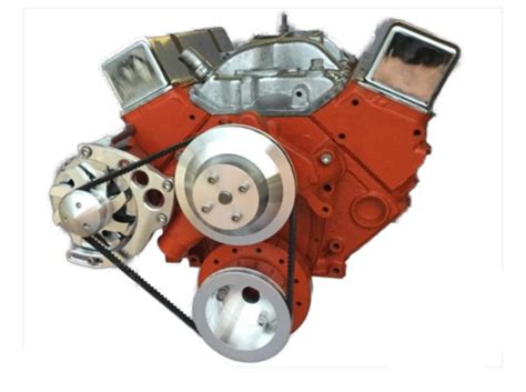 Small Block Chevy Alternator Bracket LWP Chap Performance