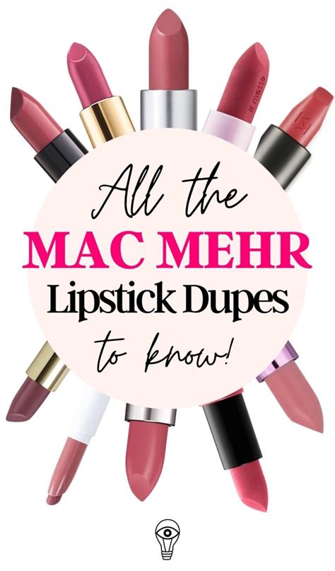 Best Mac Mehr Dupes For That Mauve Look