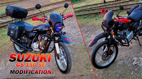 Suzuki Gs Se Modification Fully Loaded For Tour Modification Cafe