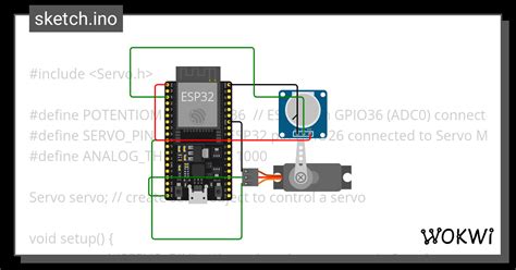 Eps Potenciometer Triggers Servo Motor Copy Wokwi Esp