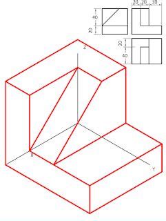 losmuertosdeldiedrico PERSPECTIVA ISOMÉTRICA XIV 1º bachillerato