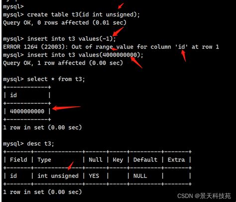 【mysql】深入探索mysql中的各种约束条件 mysql设置无符号约束 csdn博客