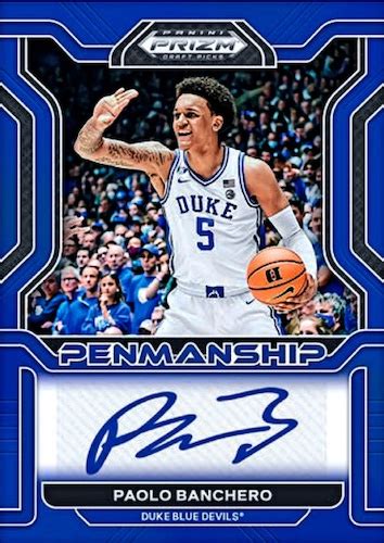 Panini Prizm Draft Picks Basketball Cards Checklist