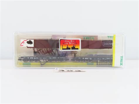 Minitrix N 15183 Modeltrein Goederenwagonset 1 2 Delige Set 6