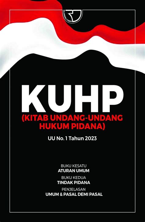 Jual Buku KUHP Kitab Undang Undang Hukum Pidana UU No 1 Tahun 2023