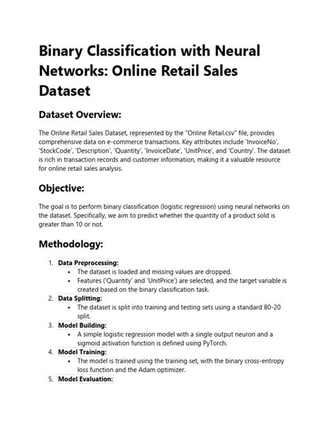 binary classification with neural networks pdf