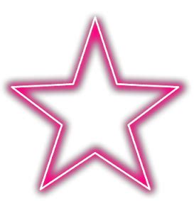 Estrelas Rosa Neon Png Se Voc Gosta Voc Pode Transferir Retratos No