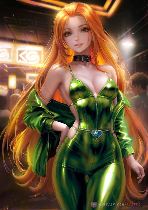 Sam TS Мультэротика cartoon ero Totally Spies Axsens