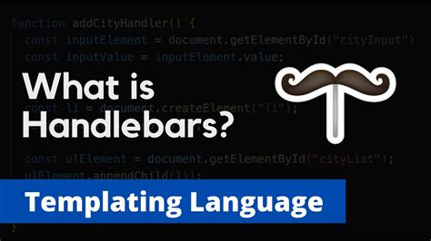 Handlebars JS Templating Language Part 1 हनद म YouTube