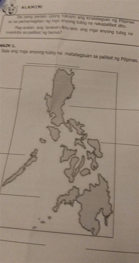 Itala Ang Mga Anyong Tubig Na Matatagpuannsa Palibot Ng Pilipinas