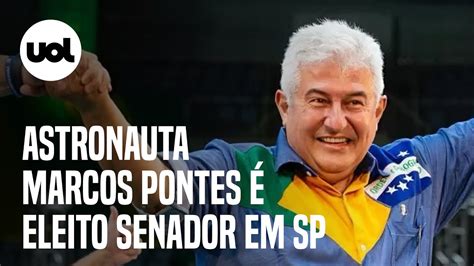 Astronauta Marcos Pontes ex ministro de Bolsonaro é eleito senador