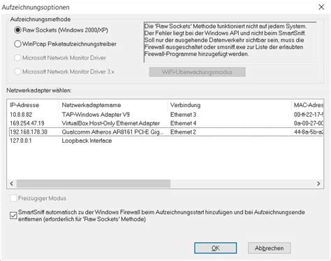 SmartSniff Datenverkehr im Netzwerk überwachen Download