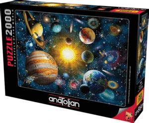 Rompecabezas Pzas Solar System Anatolian Lancom Per