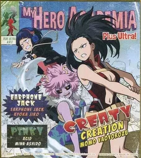 MY HERO ACADEMIA Mina Ashido Kyoka Jiro Yaoyorozu MOMO Colored Paper