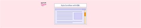 How To Style Scrollbar With Css Scaler Topics